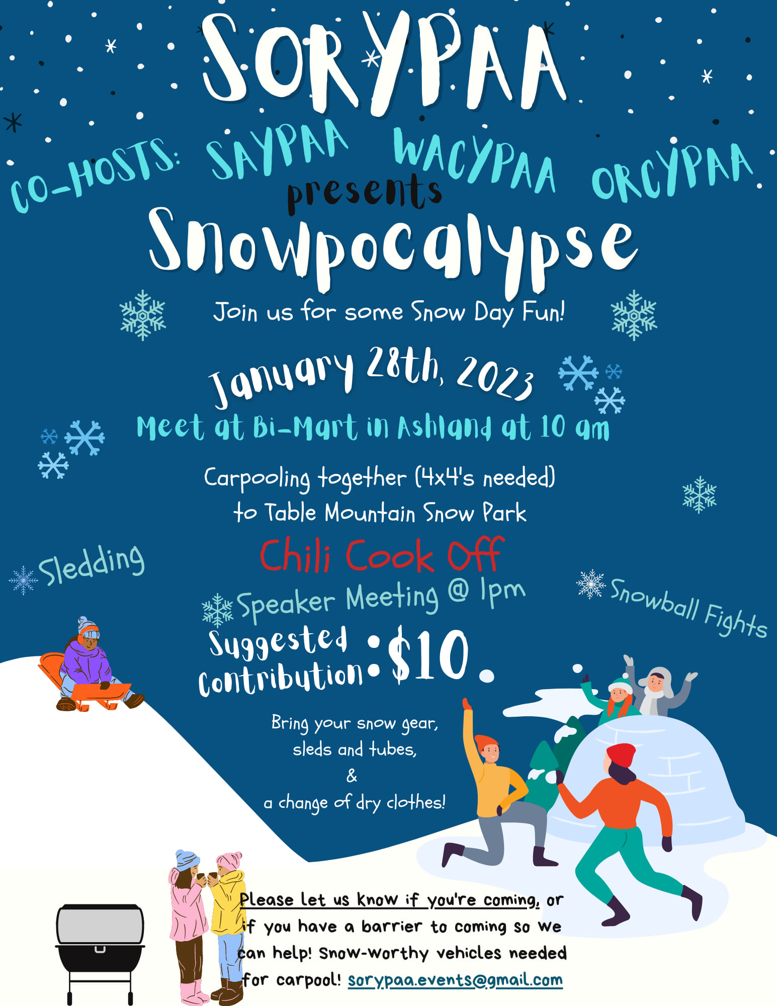 SORYPAA Snowpocalypse - AA District 16